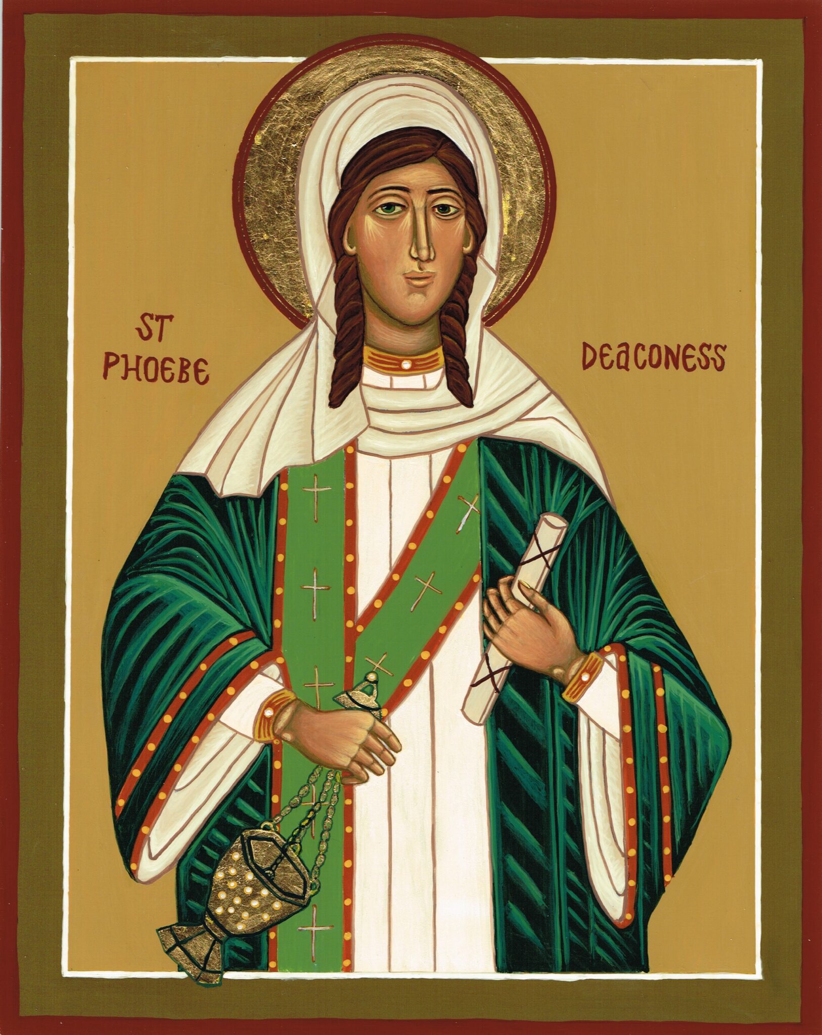 St. Phoebe Icon - Discerning Deacons