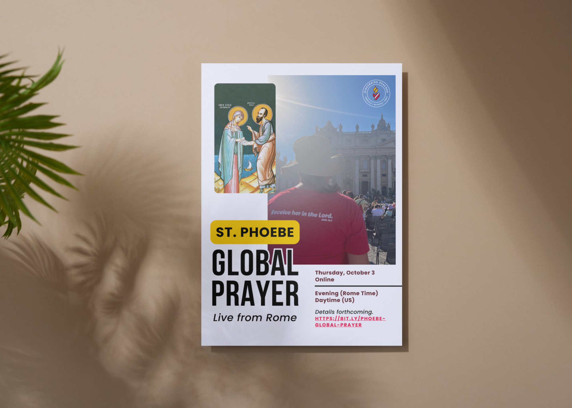 St. Phoebe Coloring Pages (Laura James) - Discerning Deacons